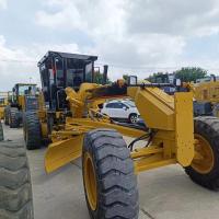 China Used Wheel Moto Grader 140kW 15400kg SC7H190.1G4 Engine Excellent Condition Low Price for Road Airport Farmland for sale