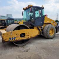China Second Hand Single Wheel Roller  26 Ton Hydraulic Drum Vibratory Road Roller Compactor for sale
