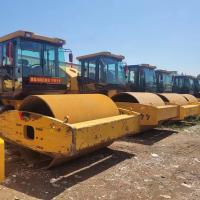 China Second Hand Single Wheel Roller  26 Ton Hydraulic Drum Vibratory Road Roller Compactor for sale