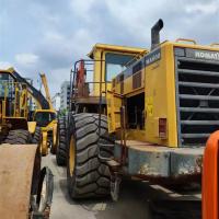 China Used Wa470 Front Loader Komatsu Hydraulic Machine Second Hand Wheel Loader for sale