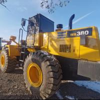 China Used Wa470 Front Loader Komatsu Hydraulic Machine Second Hand Wheel Loader for sale