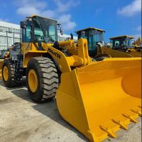 China Komatsu WA600-6 Wheel Loader 2019 52700kg 6.4-7.0m³ Bucket Used Construction Equipment for sale