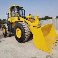 China Komatsu WA600-6 Wheel Loader 2019 52700kg 6.4-7.0m³ Bucket Used Construction Equipment for sale
