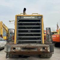 China Komatsu WA600-6 Wheel Loader 2019 52700kg 6.4-7.0m³ Bucket Used Construction Equipment for sale