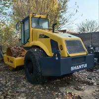 China Shantui Second-Hand Roller Machinery 20 Tons Single Steel Wheel Vibration Roller for sale