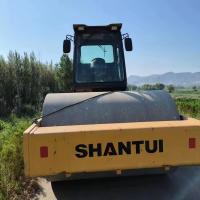 China Shantui Second-Hand Roller Machinery 20 Tons Single Steel Wheel Vibration Roller for sale