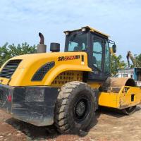 China Shantui SR22 Uesd Road Roller Compaction Width 2140mm For Road Construction for sale