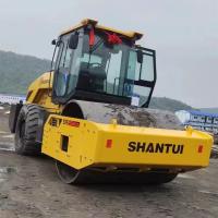 China Shantui SR36 Second-Hand 36 Tons Single Steel Wheel Roller With good Condition for sale