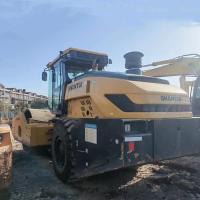 China Shantui SR36 Second-Hand 36 Tons Single Steel Wheel Roller With good Condition for sale