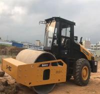 China Used Sany SSR220 Full Hydraulic Double Drive Single Steel Wheel Roller 22 Ton for sale