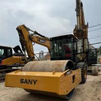 China Used 36000kg Sany Vibratory Single Drum Road Roller Compaction Machine 2950mm for sale