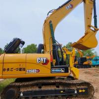 China 17 Ton Crawler Excavator CAT 315 Second Hand Used Excavator 5720mm Digging Depth for sale