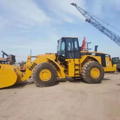 China Used Caterpillar 980G 980M Wheel Loader 3800mm Wheelbase Construction Equipment for sale