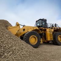 China Used Caterpillar 992 Wheel Loader 105882kg Working Weight 11.5-24.5m³ Bucket Capacity for sale