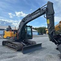 China Second Hand Volvo EC140 Excavator 0.66m3 Bucket 12920kg Working Weight Used Machine for sale