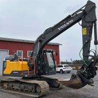 China Second Hand Volvo EC140 Excavator 0.66m3 Bucket 12920kg Working Weight Used Machine for sale
