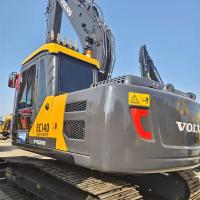 China Second Hand Volvo EC140 Excavator 0.66m3 Bucket 12920kg Working Weight Used Machine for sale
