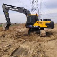 China Used Hydraulic Crawler Excavator 21Ton Volvo Excavator Medium Machine for sale
