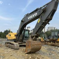 China Used Volvo EC350DL Excavator 7480mm Digging Depth Underground Mining Machine for sale