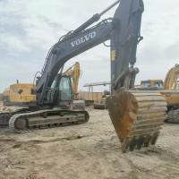China Used Volvo EC350DL Excavator 7480mm Digging Depth Underground Mining Machine for sale