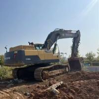 China Used Volvo EC350DL Excavator 7480mm Digging Depth Underground Mining Machine for sale
