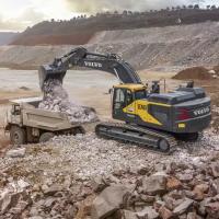 China Used Volvo EC400 Excavator 40ton Crawler Hydraulic Excavator 6990mm Digging Depth for sale
