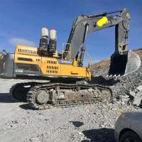 China Volvo 750 Used Crawler Excavator 75 Tons Super Large Excavator 7780mm Digging Depth for sale