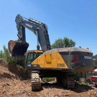 China Used Volvo EC950EL 95 Ton Large Excavator Track Hydraulic Digger 450kW for sale