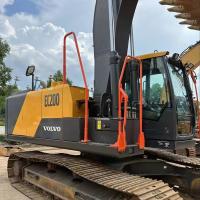 China Volvo EC200D Used Excavator for Sale 6730mm Digging Depth High Efficiency for sale