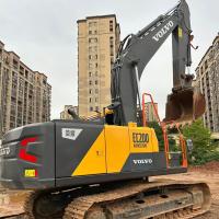 China Volvo EC200D Used Excavator for Sale 6730mm Digging Depth High Efficiency for sale