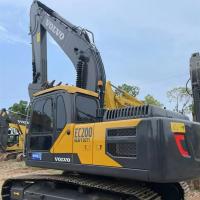 China Used Volvo EC200D Ming Digger Crawler Excavator Second Hand 20Tons Excavator Machine for sale