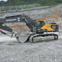 China Volvo Used Excavator 550 Crawler Digger Second Hand Machine Low Price for sale