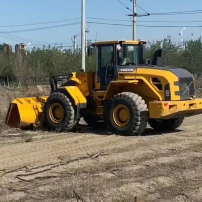 China Used Volvo Wheel Loader L105H L120 6390mm Length 2680mm Width Original Cheap Price for sale