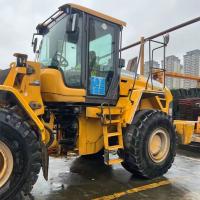 China Used Volvo Wheel Loader L105H L120 6390mm Length 2680mm Width Original Cheap Price for sale