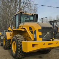 China Used Volvo Wheel Loader L105H L120 6390mm Length 2680mm Width Original Cheap Price for sale