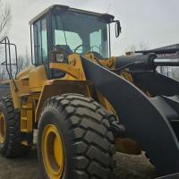 China Used Volvo Wheel Loader L105H L120 6390mm Length 2680mm Width Original Cheap Price for sale