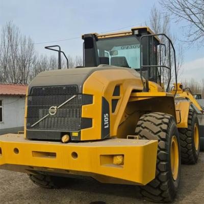 China Used Volvo L105 Wheel Loader Hydraulic Loaders Machine For Construction Work for sale