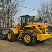 China Used Volvo L105 Wheel Loader Hydraulic Loaders Machine For Construction Work for sale