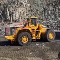 China Used Volvo L350F Wheel Loader 34290KG Tipping Load 8240mm Length for Sale for sale