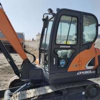 China Doosan DX60-9c Used Crawler Excavator 3805mm Digging Depth Cheap Digger For Sale for sale