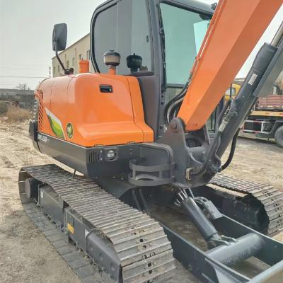 China Doosan DX60-9c Used Crawler Excavator 3805mm Digging Depth Cheap Digger For Sale for sale
