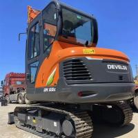 China Doosan DX60-9c Used Crawler Excavator 3805mm Digging Depth Cheap Digger For Sale for sale
