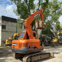 China Used Doosan DX80 8 Ton Hydraulic Crawler Excavator Second Hand Digger 6000mm for sale