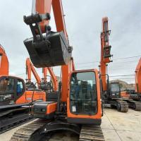 China Doosan DX150LC Used Excavator for Sale 6.2m Digging Depth 110kN Bucket Force for sale