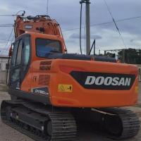 China Doosan DX150LC Used Excavator for Sale 6.2m Digging Depth 110kN Bucket Force for sale