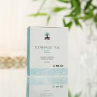 China OEM Peppermint 60 Tabs Plastic Free Toothpaste Tablets For Sensitive Teeth for sale