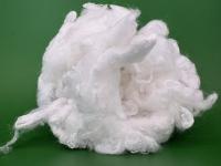 China White ,1.5D*38MM , High Strength Polyester Filament Fiber For Textile Manufacturing Home Textiles And Industrial Applications With Consistent for sale