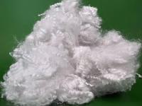 China Raw White Recycled Microfiber 1.2D*32mm Polyester Staple Fiber for sale