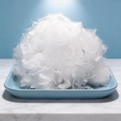 China Premium 1.2D*32mm Polyester Staple Fiber for Synthetic Cotton for sale
