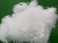 China 7D*64mm Virgin Solid Raw White Polyester Staple Fiber for Filling for sale